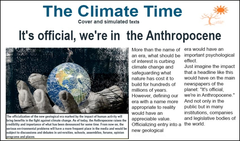 Magazine All about Anthropocene - SGK-Planet