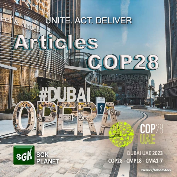 Photo Gallery COP28 Dubai UAE 2023 – SGK-Planet