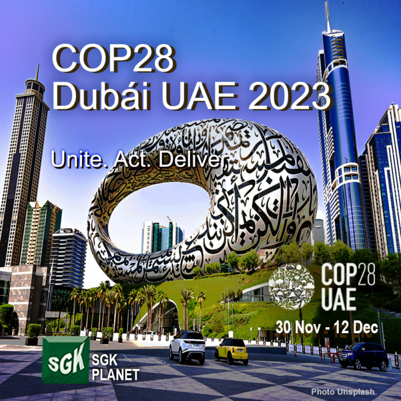 COP28 Dubai UAE2023 - SGK-Planet