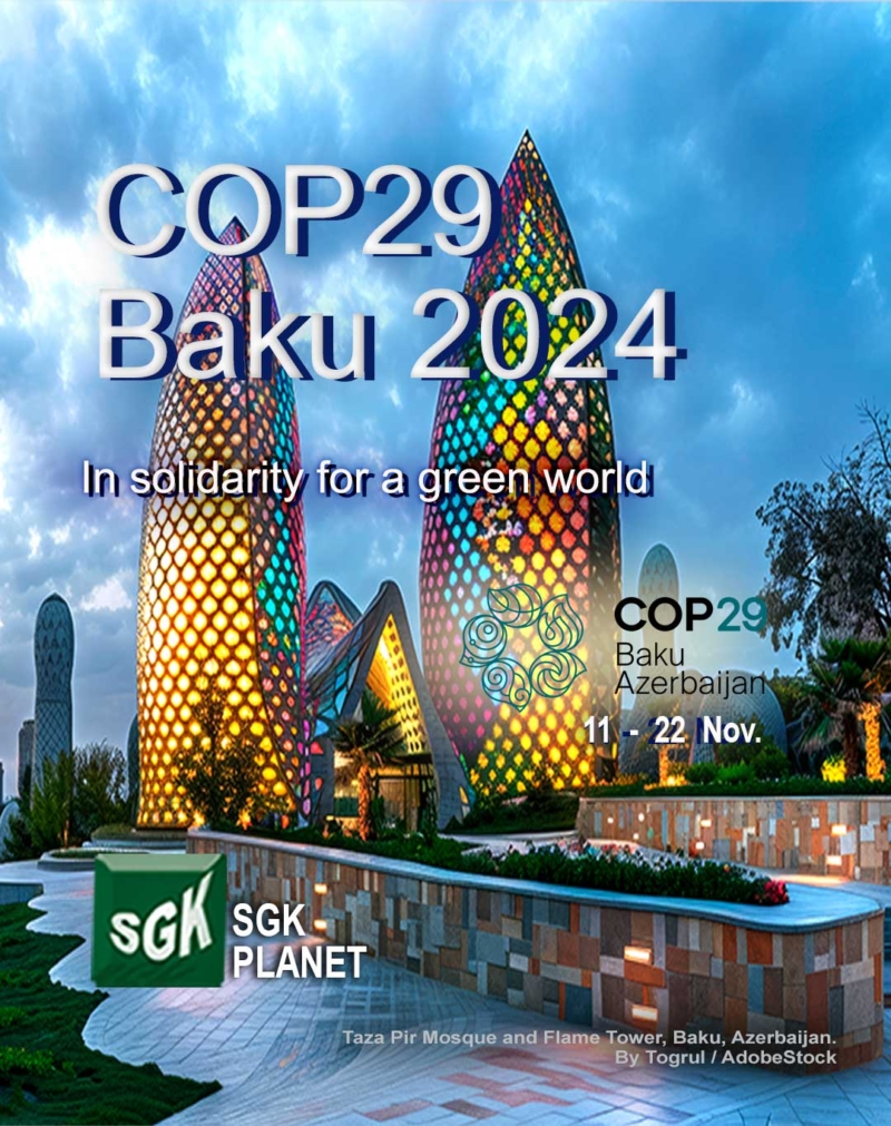 Photo Gallery COP29 Baku 2024 - SGK-Planet