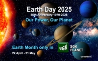 Earth Day 2025. Our Power, Our Planet - SGK-Planet